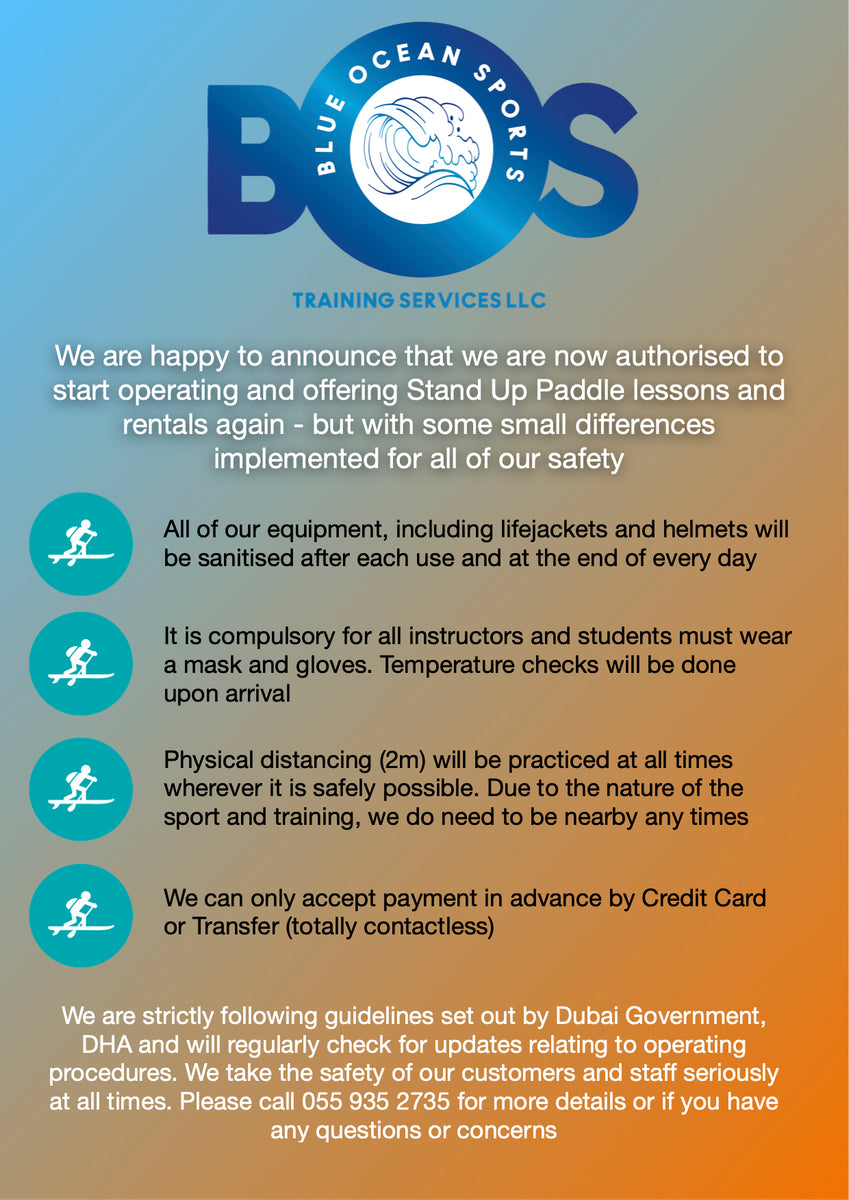 Blue Ocean Sports Training Services are now operational!